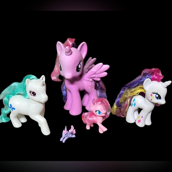 Hasbro | Toys | My Little Pony Lot Pinkie Pie Twilight Sparkle Rainbow ...